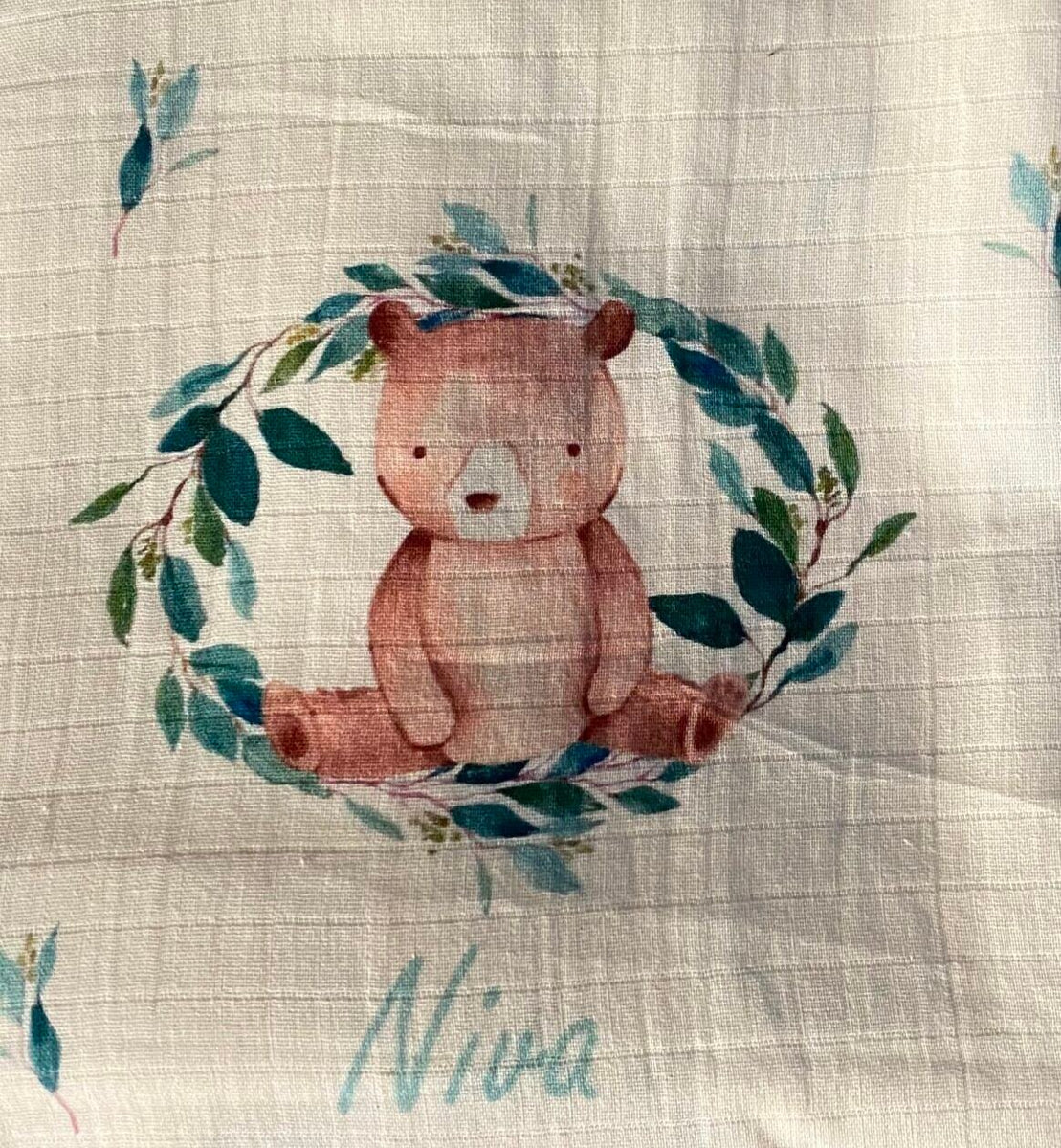 Personalized Bear Swaddle for Cozy Nights | Trunk Box Baby