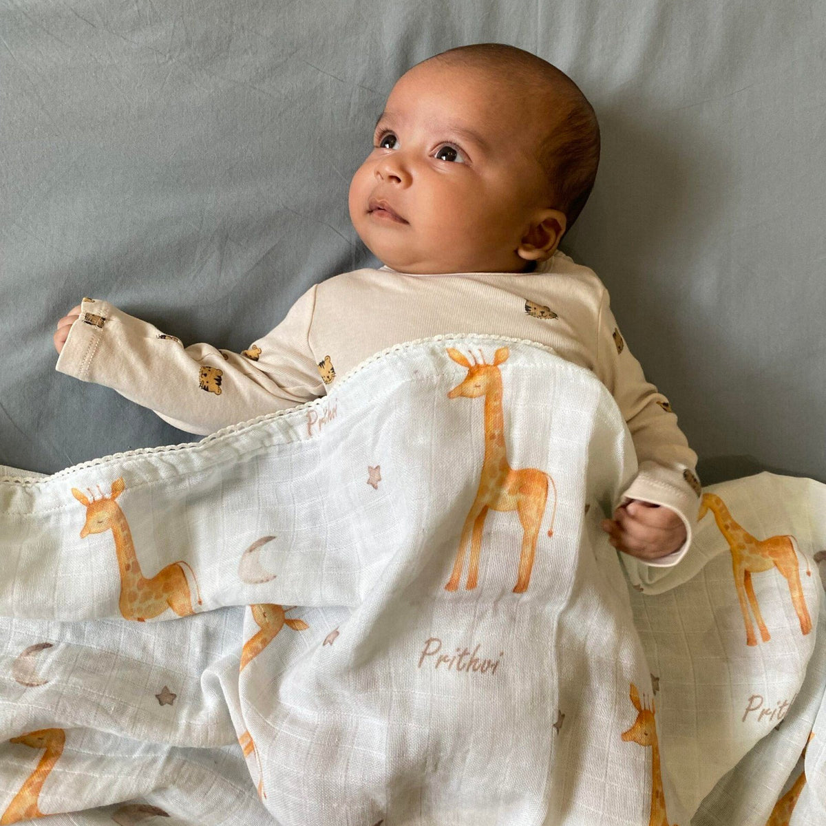 Customised Swaddle Combo - Personal & Comfy | Trunk Box Baby